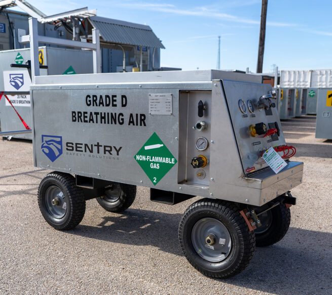 Grade D Breathing Air Cascades & Systems | Sentry Safety