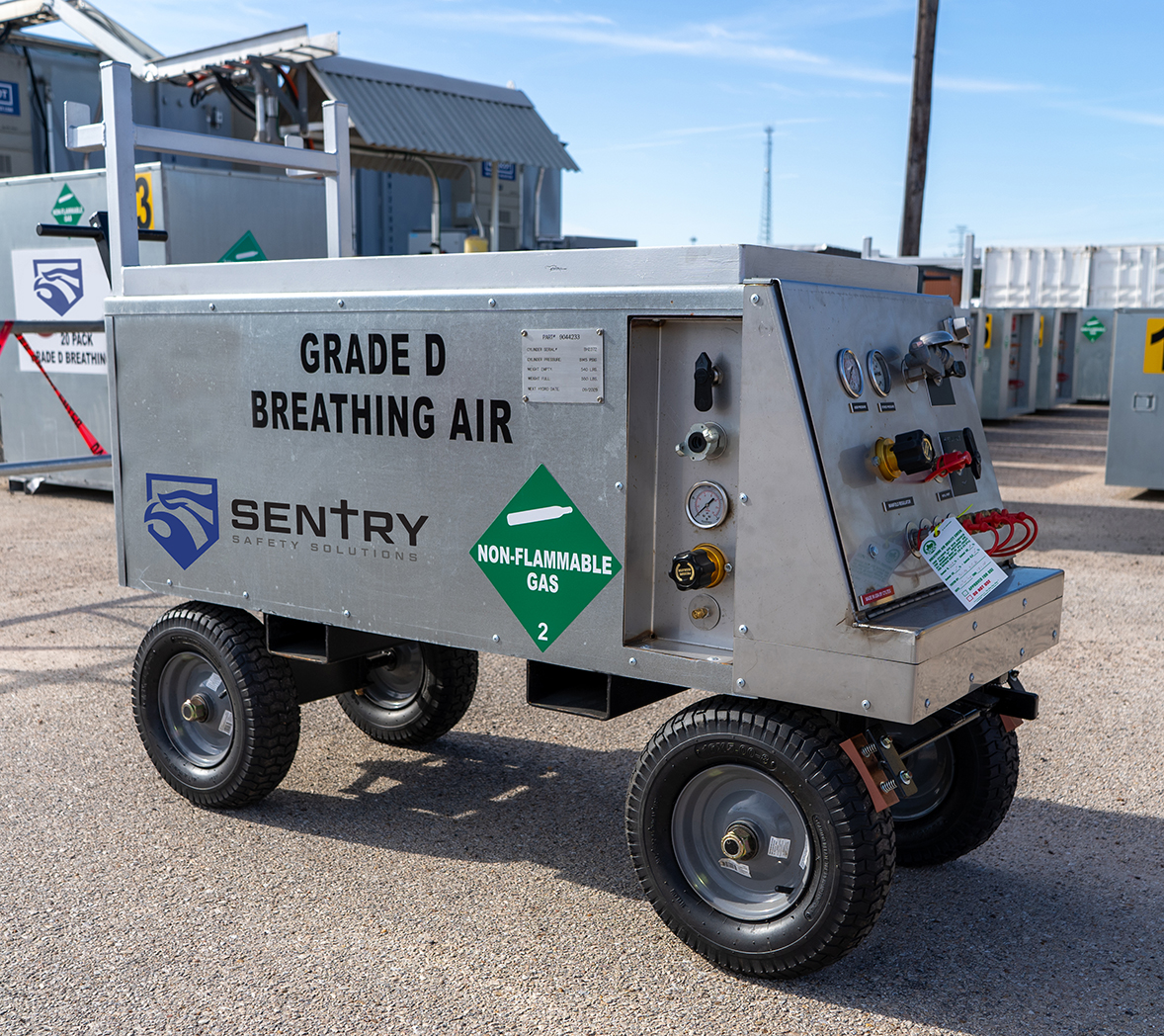 Grade D Breathing Air Cascades & Systems | Sentry Safety