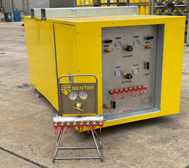 Grade D Breathing Air Cascades & Systems | Sentry Safety